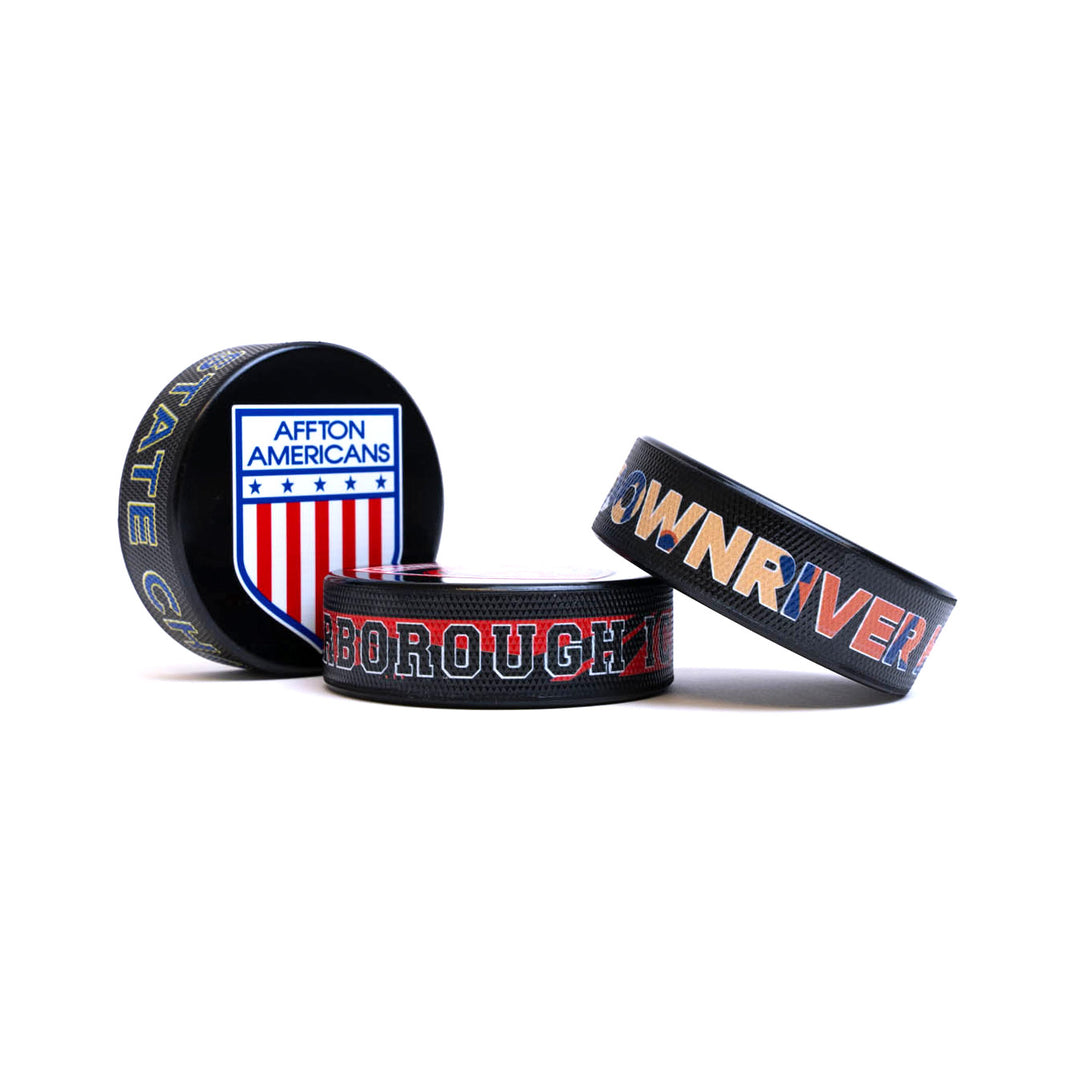Customized Hockey Pucks | Personalized Team Gifts – Athlete Accolades