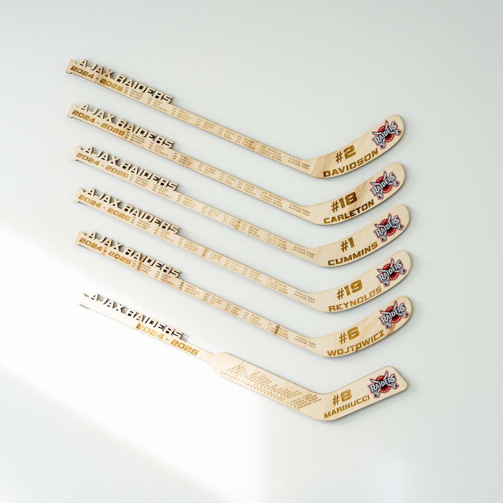 Personalized Mini Hockey Sticks | Custom Mini Hockey Sticks